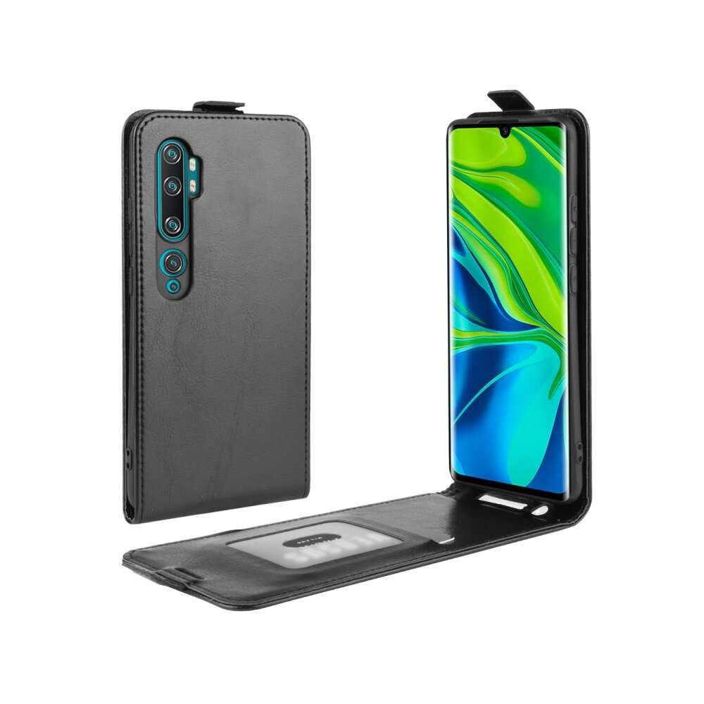 Flip Case Handyhülle für Xiaomi Mi Note 10 Pro Vertikal Schutzhülle T ...