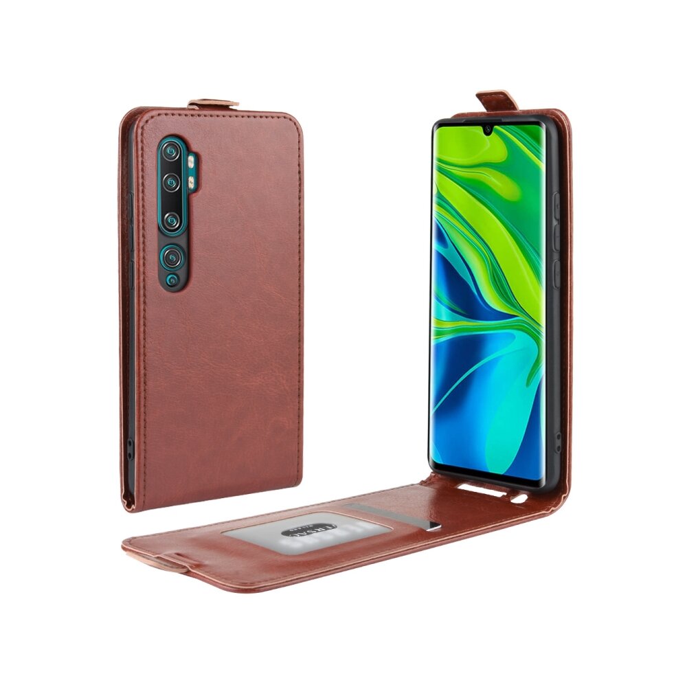 Flip Case Handyhülle für Xiaomi Mi Note 10 Pro Vertikal Schutzhülle T ...