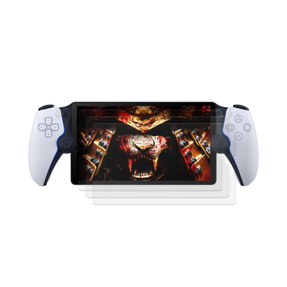 3x Flexibles Nano-Glass für Sony Playstation Portal Displayschutz Sch ...
